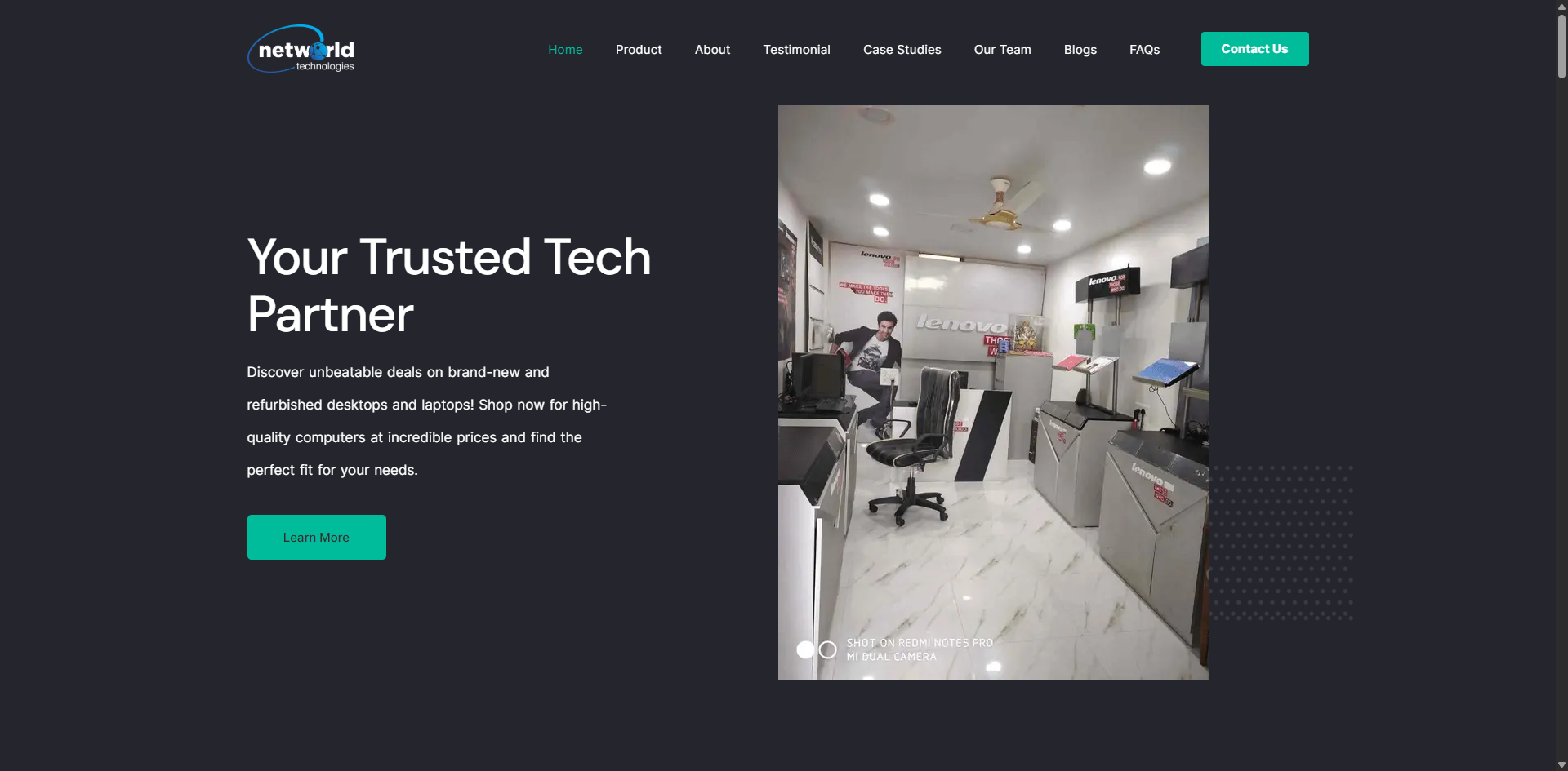 Networld Technologies - Web Development & Design Project | Ishan Naik ...